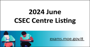 2024 June CSEC Examinations Centre Listing – Ministry of Education
