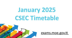 January 2025 CSEC Timetable – Ministry of Education