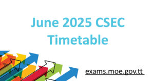 June 2025 CSEC Timetable – Ministry of Education