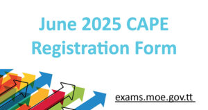 June 2025 CAPE Registration – Ministry of Education