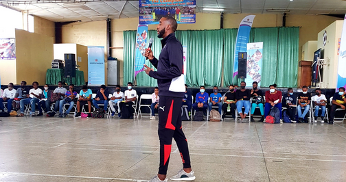 Jehue Gordon Turns Up for Students in Moruga – Ministry of Education