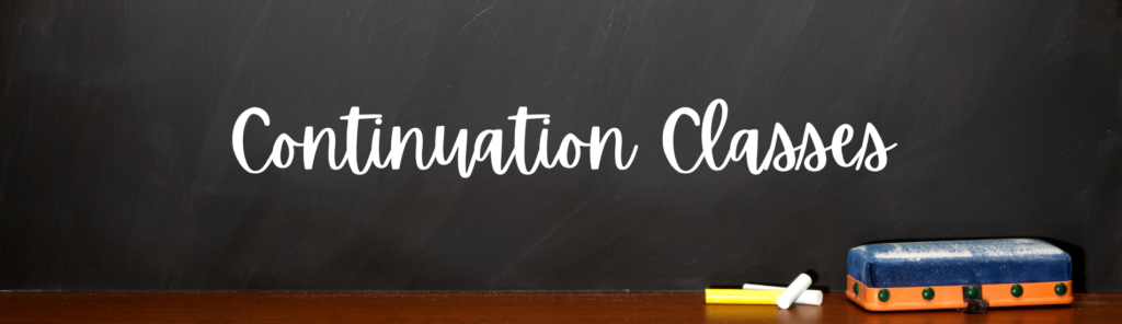 Continuation Classes – Ministry of Education