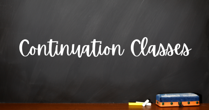 Continuation Classes Small Block – Ministry of Education