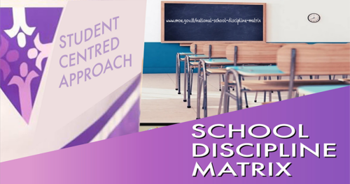 SCHOOL DISCIPLINE MATRIX small blockpng – Ministry of Education