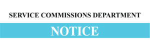 Service Commission Notices – Ministry of Education