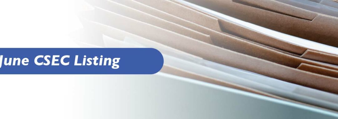 June 2023 CSEC Listing – Ministry of Education