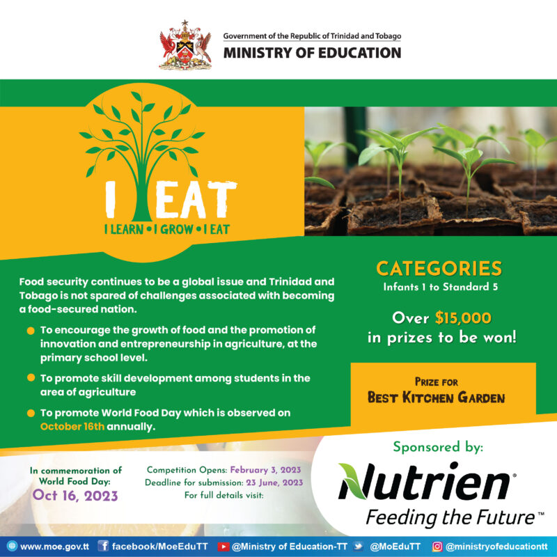 IEAT: I LEARN, I GROW, I EAT – Ministry of Education