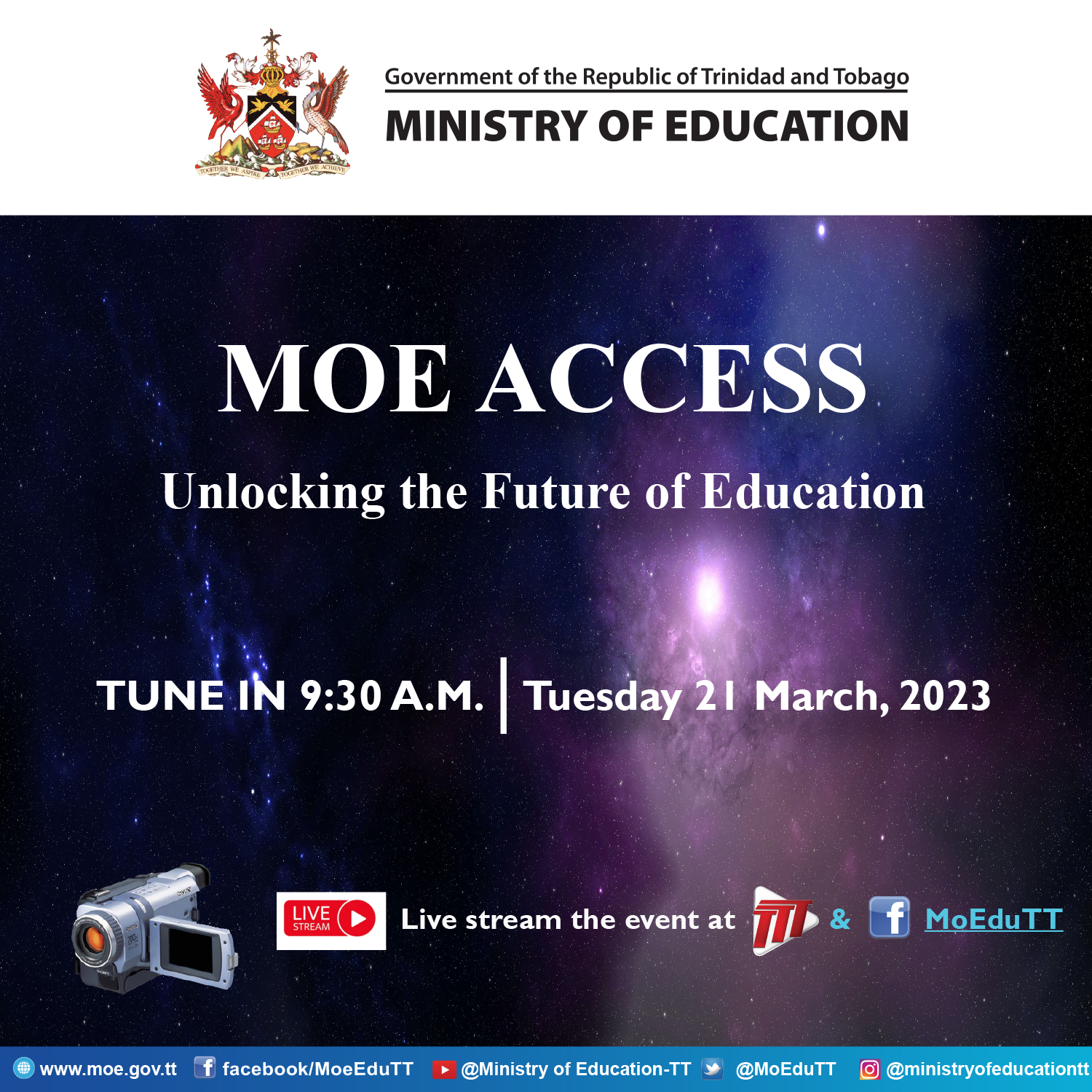 TUNE IN LIVE: The Ministry of Education will be hosting the Launch of ...