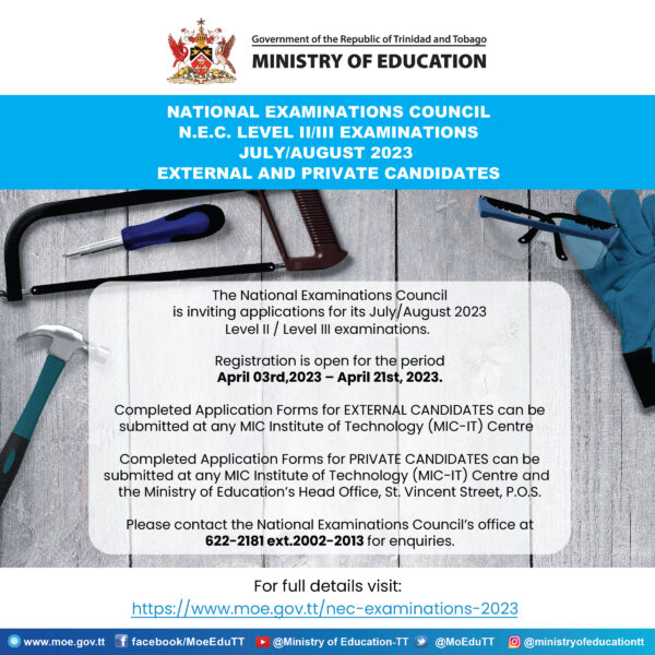 National Examinations Council (NEC) - Ministry of Education