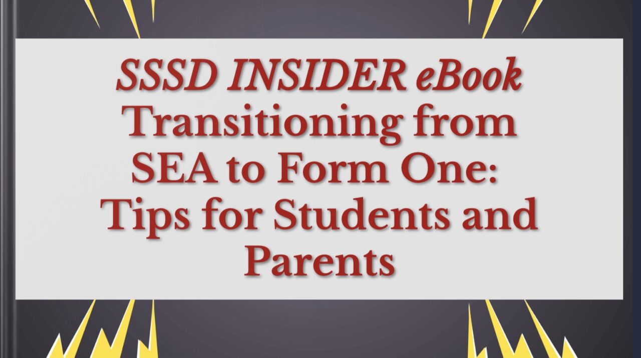 SSSD FORM1 – Ministry of Education