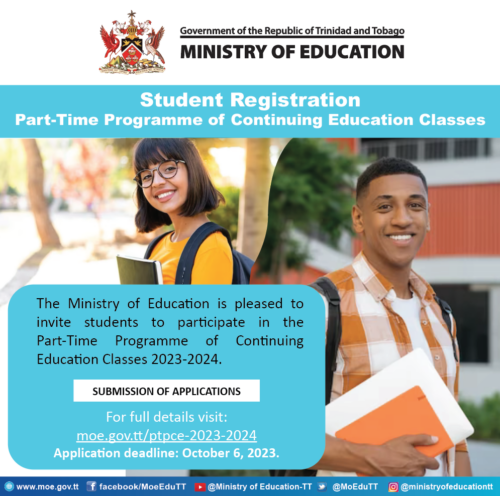 Student Registration – Ministry of Education
