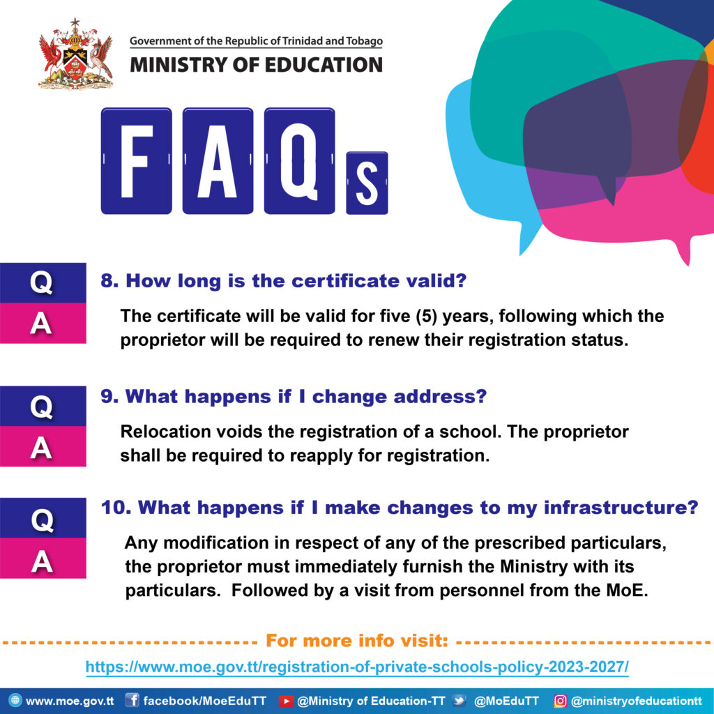 Town Hall Meeting FAQ 4 – Ministry of Education