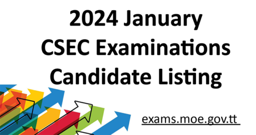 2024 January CSEC Examinations Candidate Listing – Ministry of Education