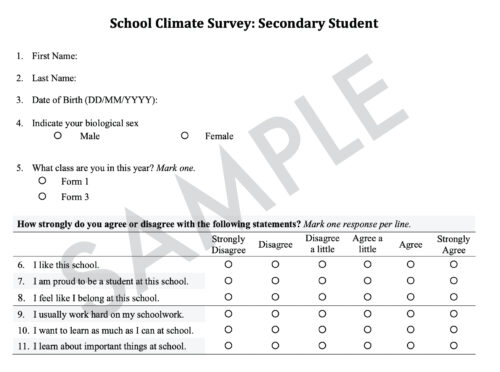 School Climate Survey 2024 – Ministry of Education