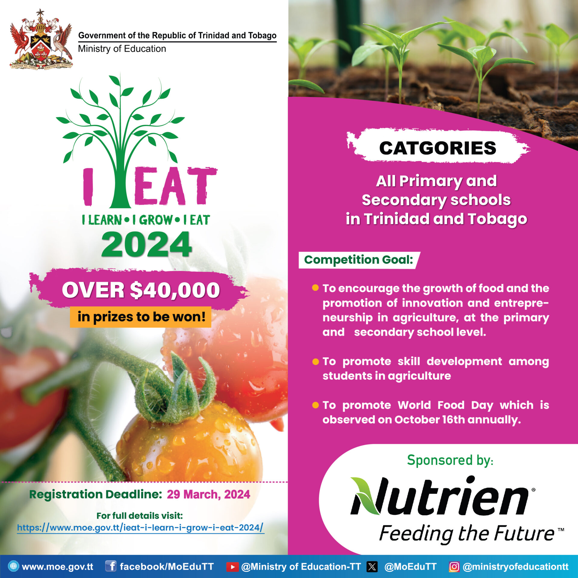 I-Eat Competition 2024 Flyer 2 – Ministry of Education