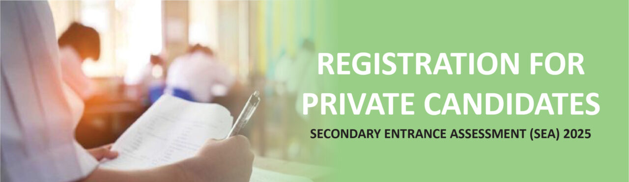 SEA 2025 Registration for Private Candidates – Ministry of Education