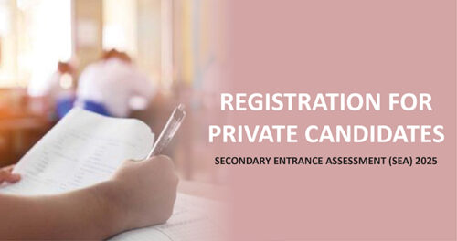 SEA 2025 Registration for Private Candidates – Ministry of Education